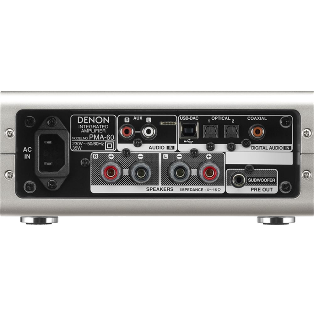 Denon PMA-60 Compact Design Series Amplifier with DAC from Vickers HiFi